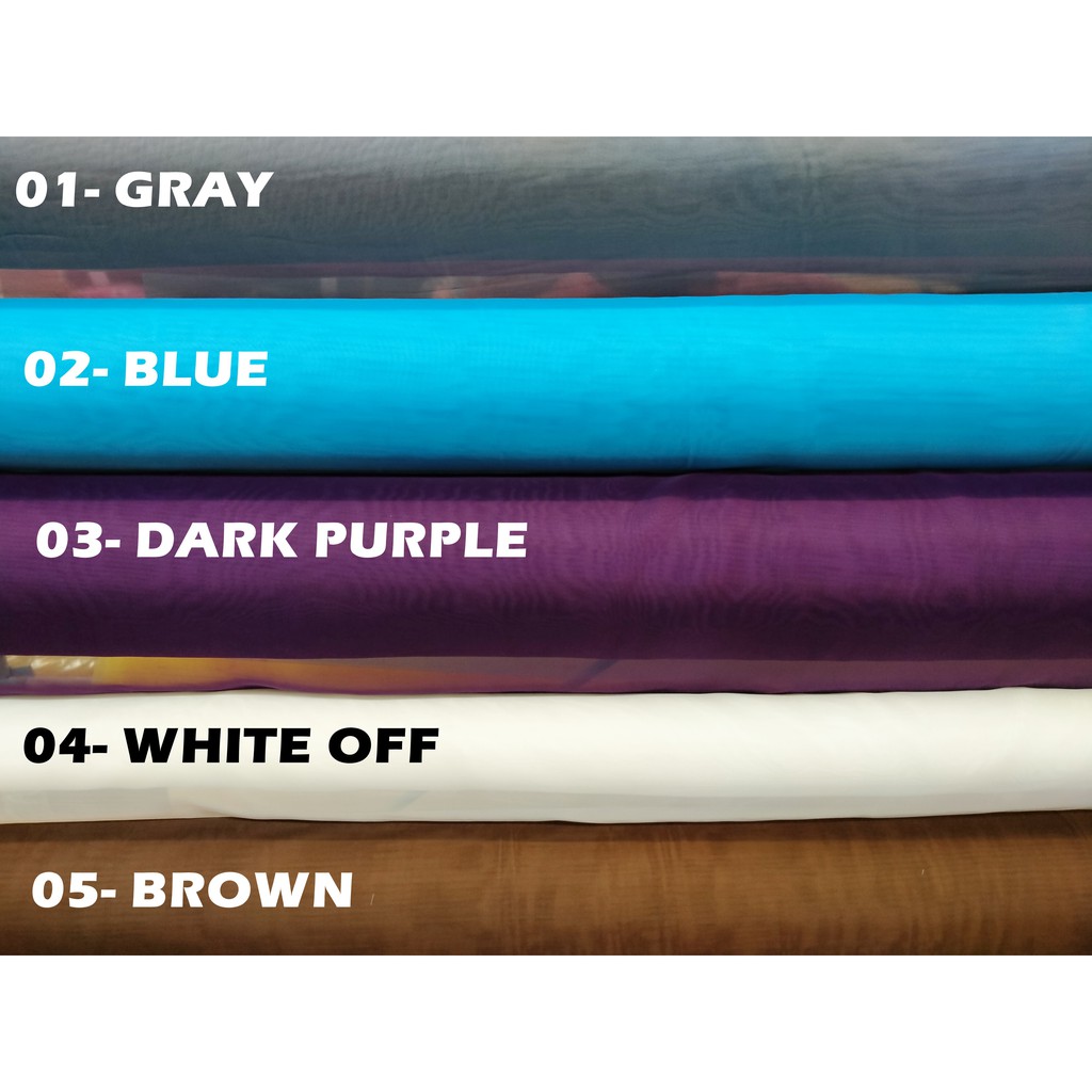 Kain Organdi Bidang 60" - DF 0275 | Shopee Malaysia