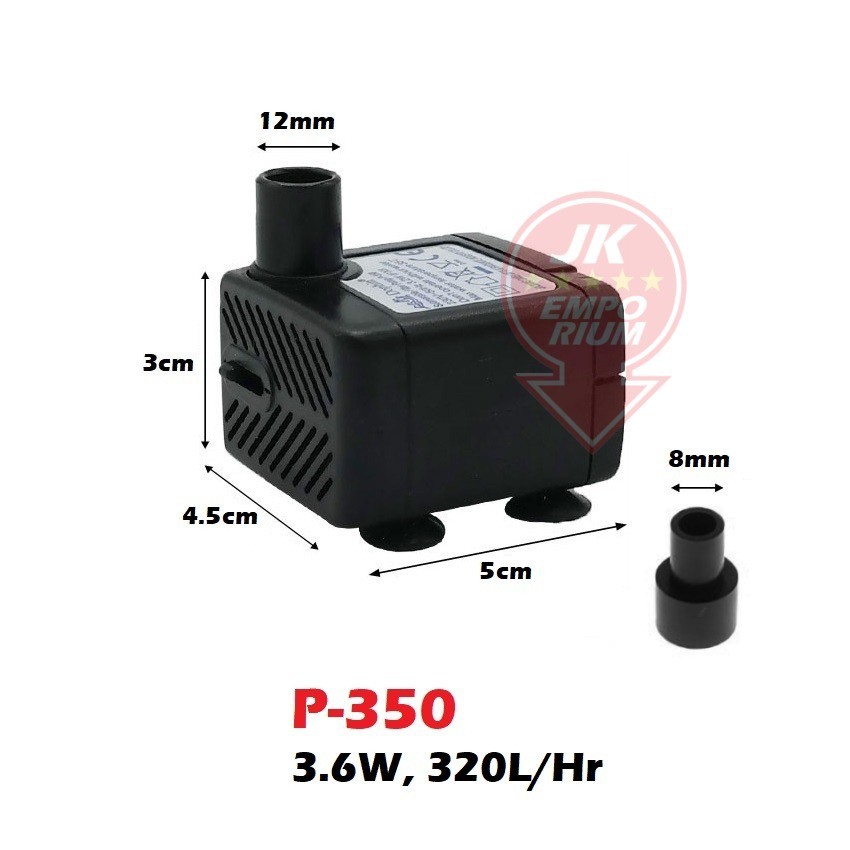 Dophin Mini Submersible Fountain Pump Aquaponic Project P130 P150 P200 P350 Dolphin Dofin Pam ...