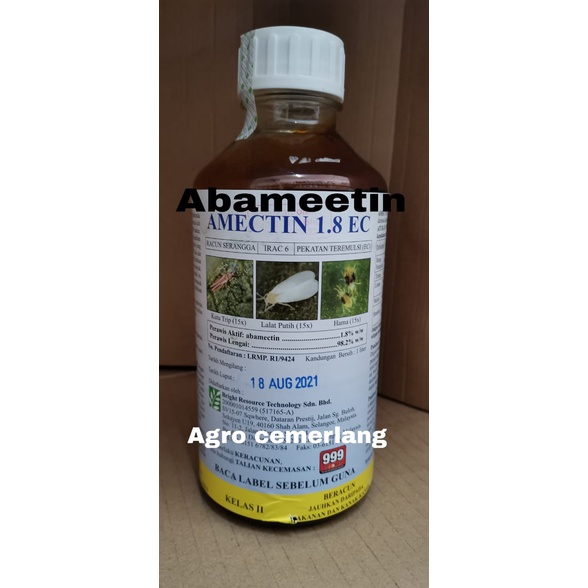 AMECTIN 1.8EC 1L (ABAMECTIN) | Shopee Malaysia