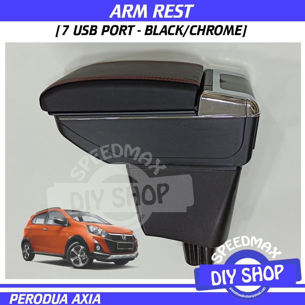 Perodua Axia 7 USB Port Armrest Axia 2014 2016 2018 2020 2021 2022 ...