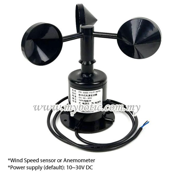 Wind Speed Anemometer NPN Output - Arduino Compatible | Shopee Malaysia