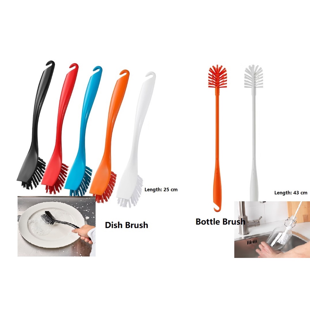 Bottle Brush Dish Washing Brush Berus Botol Food Container Lunch Box ...