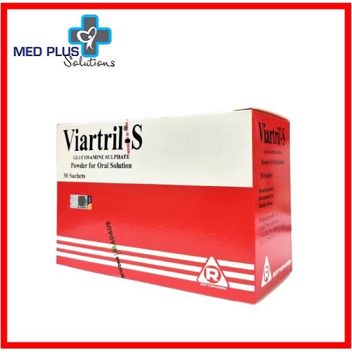 Viartril-S Glucosamine Sulphate Powder 30's Sachets (EXP:1/2027 ...