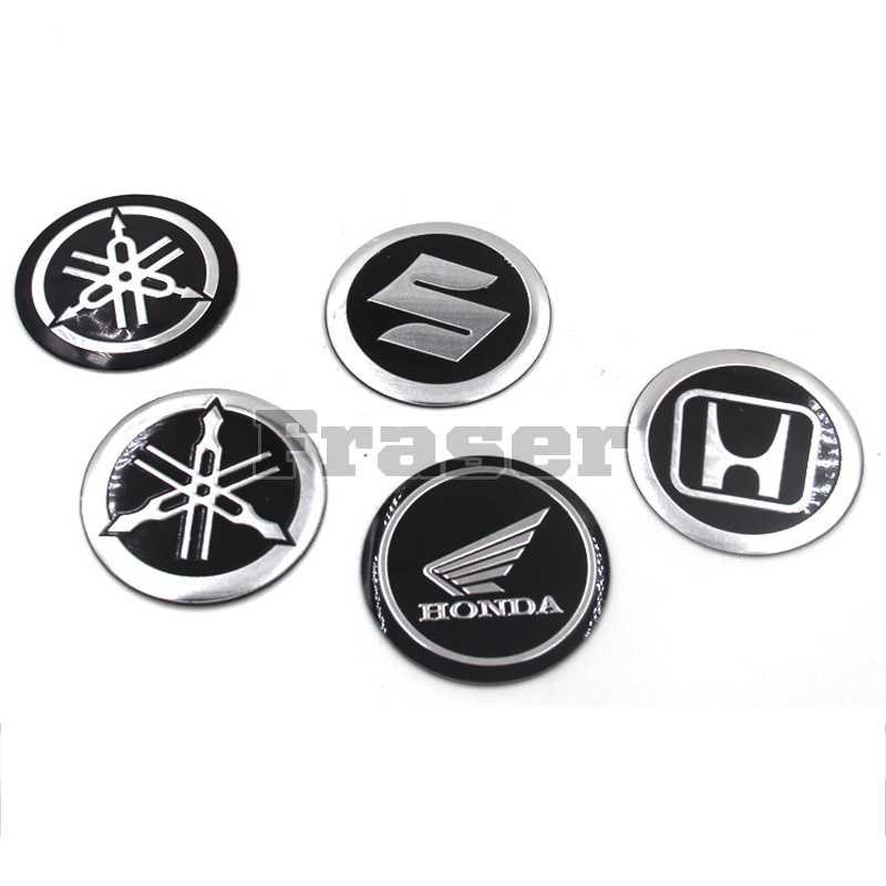 (10 Pieces) Motorcycle Logo Stickers Modified Decals Car Stickers ...