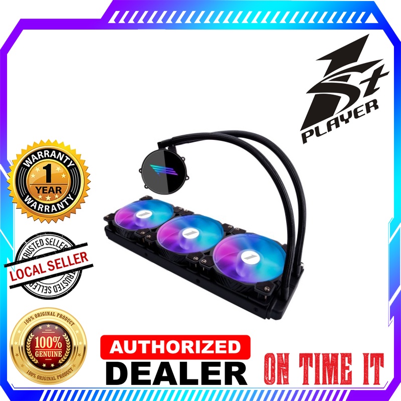 1st Player TS360 390MM Thunderstorm All-in-One AIO CPU Liquid Cooler ...