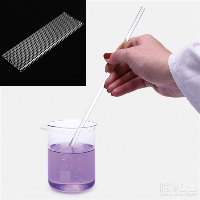 🔥ready Stock🔥150mm 200mm Glass Stirring Mixing Rod Stirrer Mixer Sticks Rods Laboratory