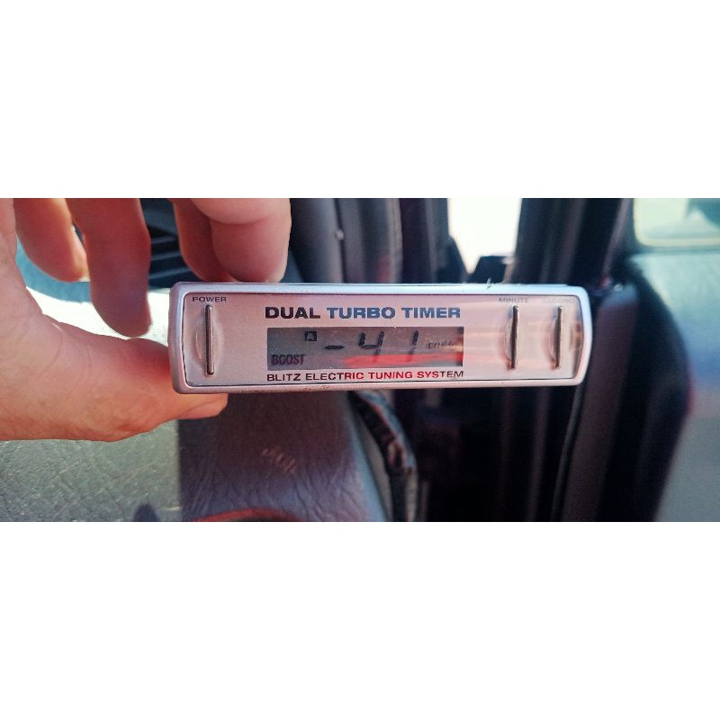 Blitz Dual turbo timer boost meter | Shopee Malaysia