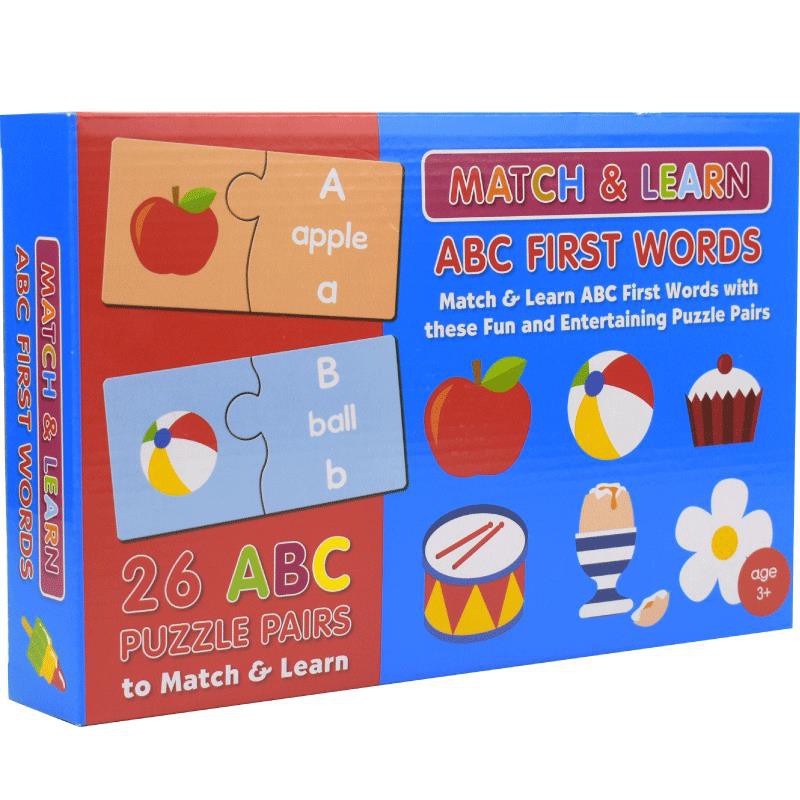 Match & Learn ABC First Words - 26 Alphabet Puzzle - Learn And Play ...