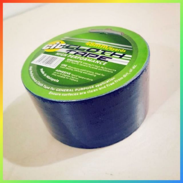 CIC Dark Blue Cloth Tape 48mm | Shopee Malaysia