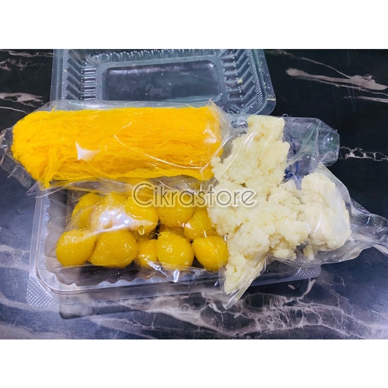 READY TO EAT FRESH JALAMAS JALA EMAS Buah Tanjung Tahi Itik Kuih Piana ...