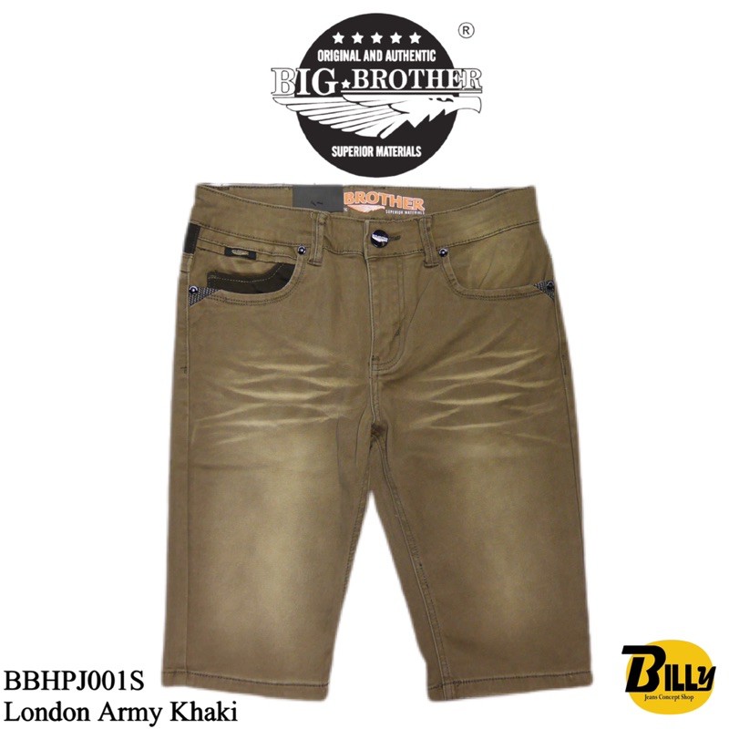 BIG BROTHER Brand Men Skinny Cotton Shorts(BBHPJ001S) | Shopee Malaysia