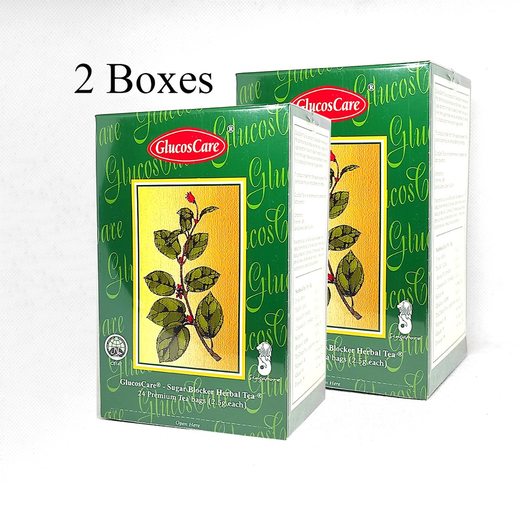 [Bundle of 2]GlucosCare Sugar Blocker Herbal Tea (24 x 2.5g) | Shopee ...