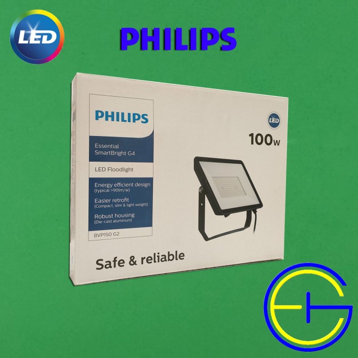 Bvp150 LED90 Gen2 220-240V 100W SWB ID GM FloodLight Philips | Shopee Malaysia