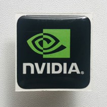 Nvidia Emblem Resin Sticker | Shopee Malaysia