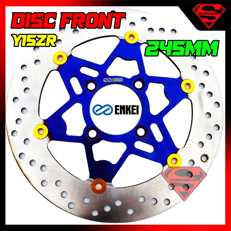 CLEARANCE - Y15 Y15ZR LC135 LC 135 DISC ENKEI TITANIUM FRONT YAMAHA ...