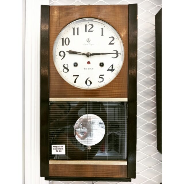 Antique Hand Wound Japanese Clock | Shopee Malaysia