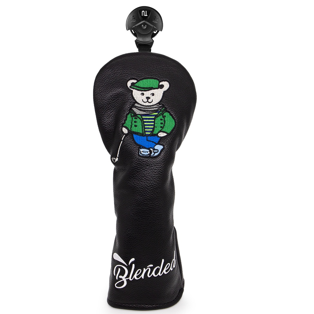 Mr.Bear Leather Golf Head Covers Set Golf Club Headcovers for Driver ...