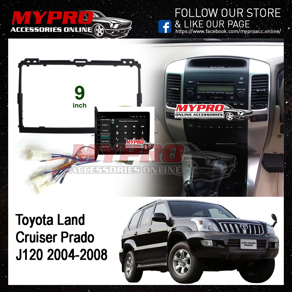 Android 🔥Toyota Land Cruiser Prado J120 2004-2008 ANDROID PLAYER 【Free ...