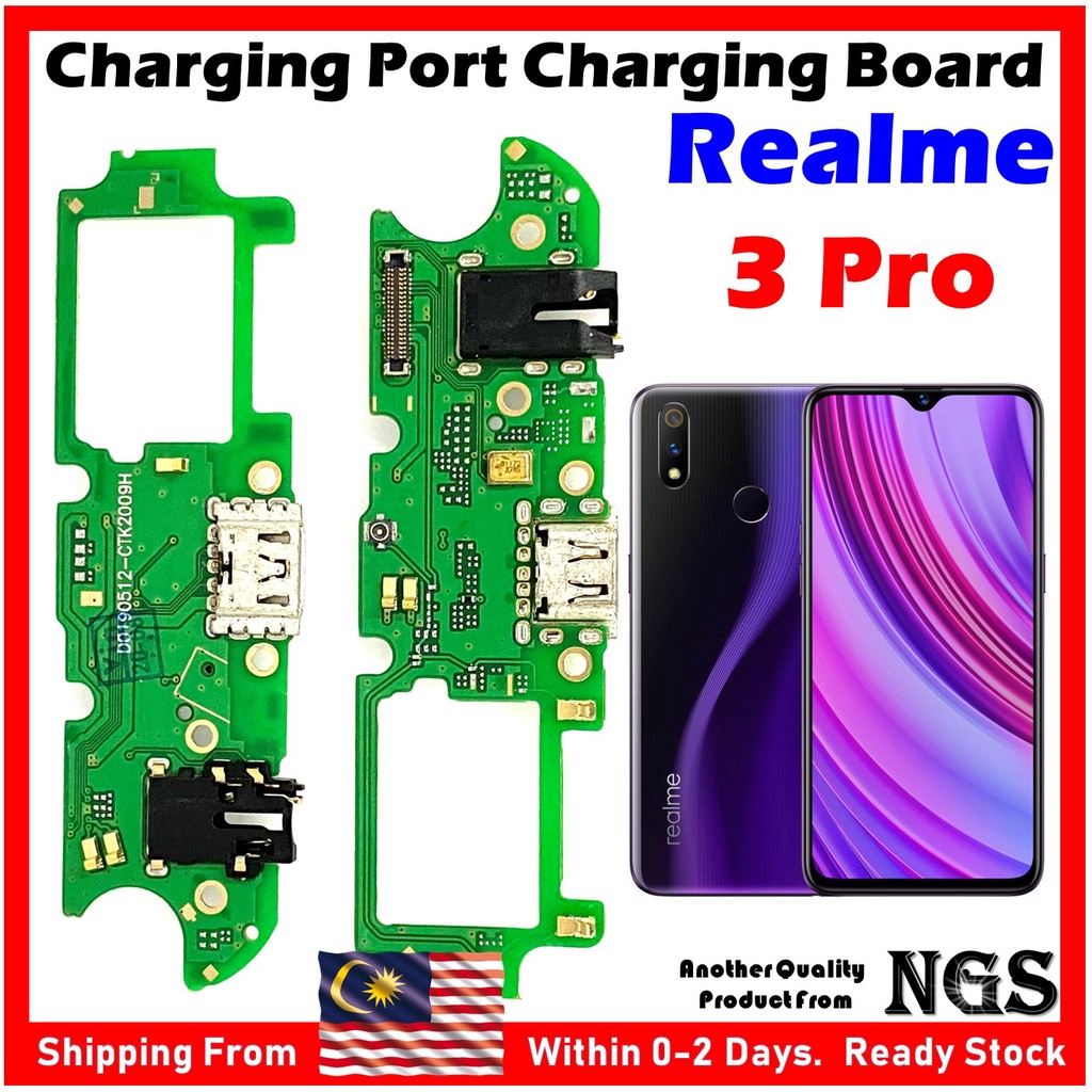 NGS Charging Port Charging Board With Handsfree Jack For REALME 3 Pro ...