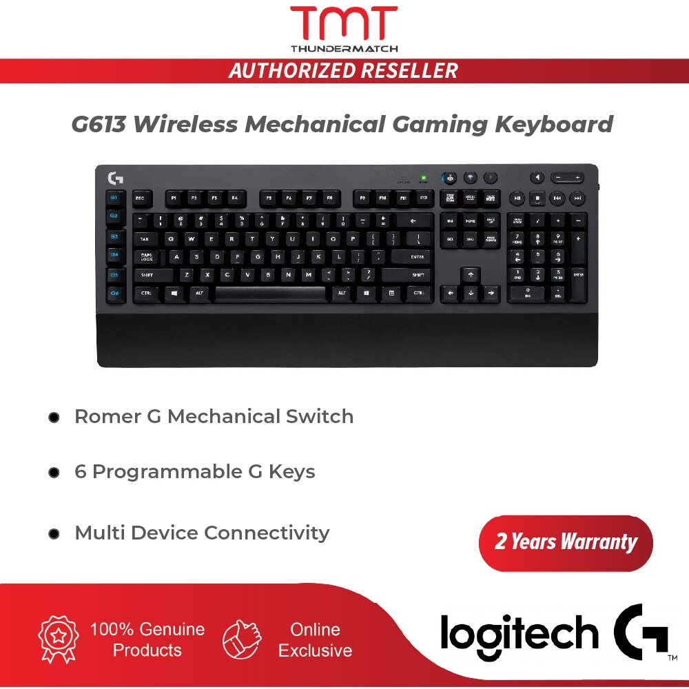 Logitech G713 / G715 Mechanical Gaming Keyboard with LIGHTSYNC RGB ...