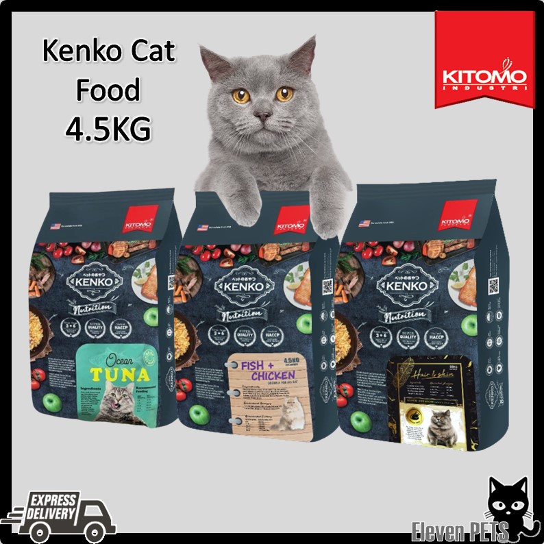 Kitomo Kenko Nutrition Super Premium Cat Dry Food 4.5kg – (Cat Food ...
