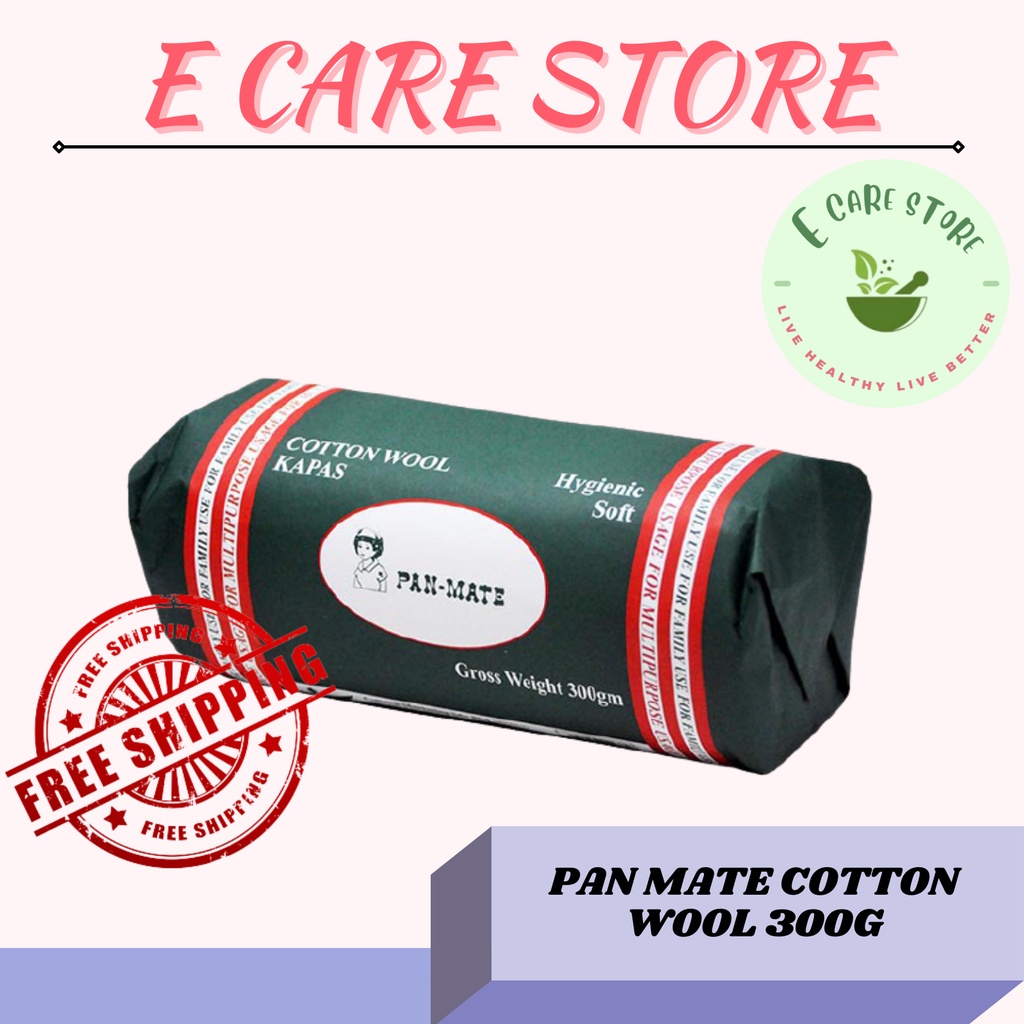𝐑𝐄𝐀𝐃𝐘 𝐒𝐓𝐎𝐂𝐊 【 𝐄 𝐂𝐚𝐫𝐞 𝐒𝐭𝐨𝐫𝐞 】𝐏𝐀𝐍 𝐌𝐀𝐓𝐄 𝐂𝐎𝐓𝐓𝐎𝐍 𝐖𝐎𝐎𝐋 𝟑𝟎𝟎𝐆 | Shopee Malaysia