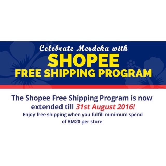 Grab The SHOPEE FREE SHIPPING before ended!!! | Shopee Malaysia