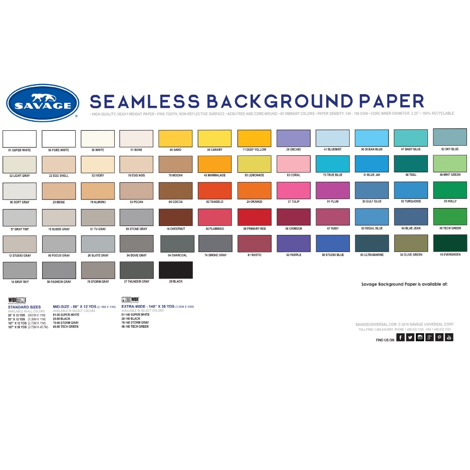 SAVAGE BACKGROUND PAPER (4.46ft X 36ft ) | Shopee Malaysia