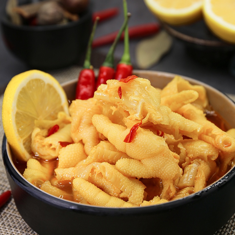 ☆Lada Kecil Masam dan Pedas Cakar Ayam Tanpa Tulang Kaki Ayam Lemon ...