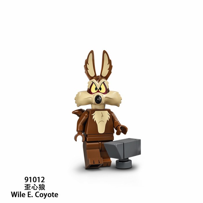 Lego Wile E Coyote Looney Tunes Lola Yoda Mario Mario Marvin Bugs Wile ...