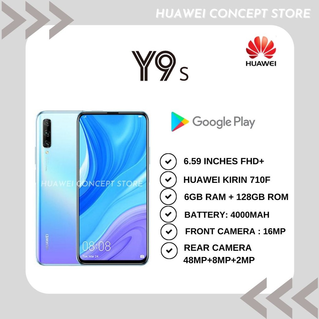 Huawei Y9s (6GB + 128GB) | Shopee Malaysia