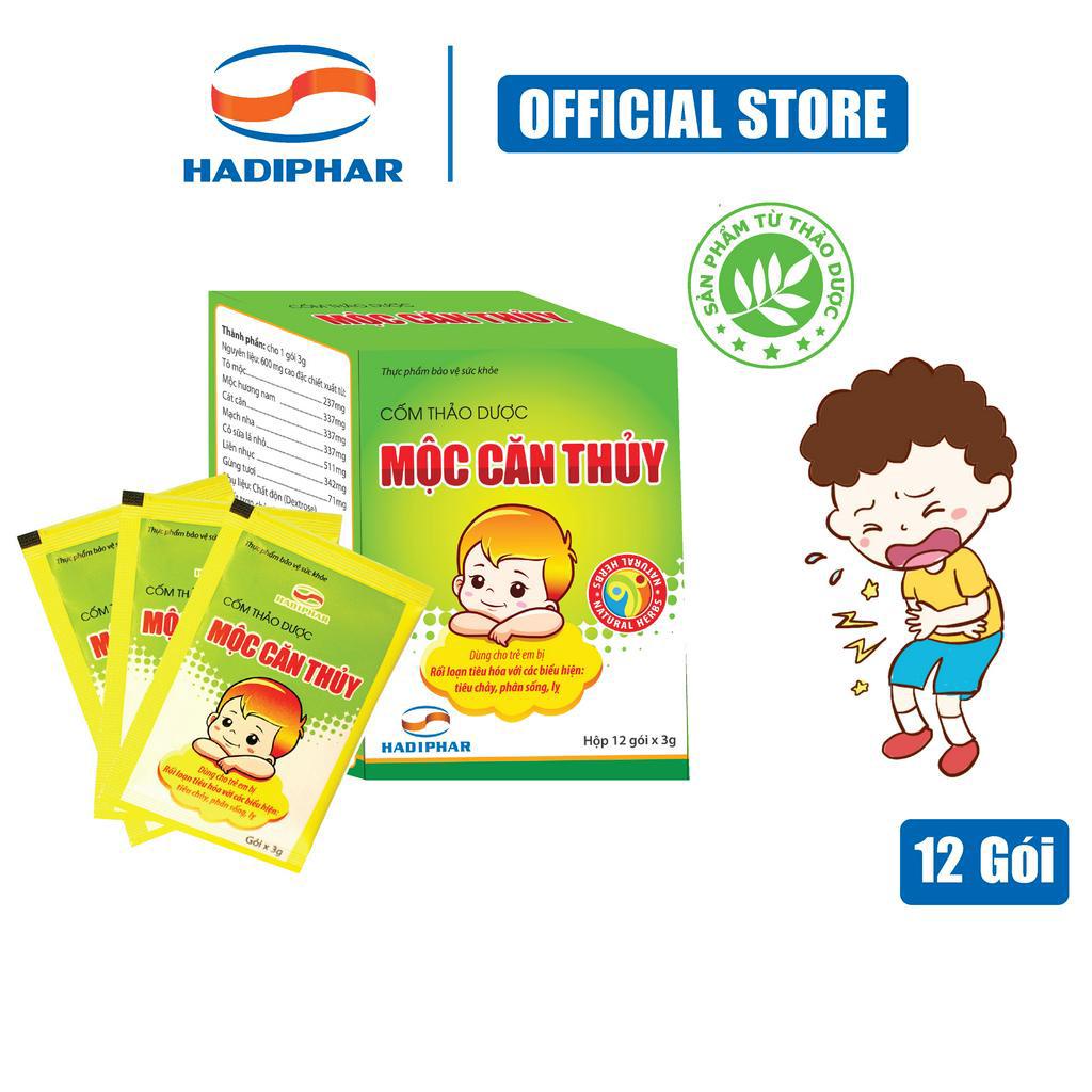 Moc Can Thuy herbal cereal to support children's diarrhea (Box of 12 ...