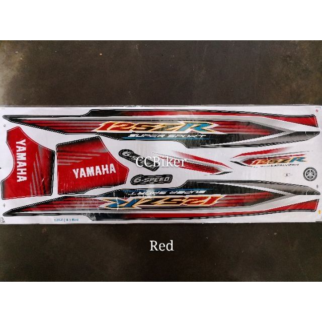 Yamaha Y125ZR (8) Body Sticker Y125 Y125Z | Shopee Malaysia