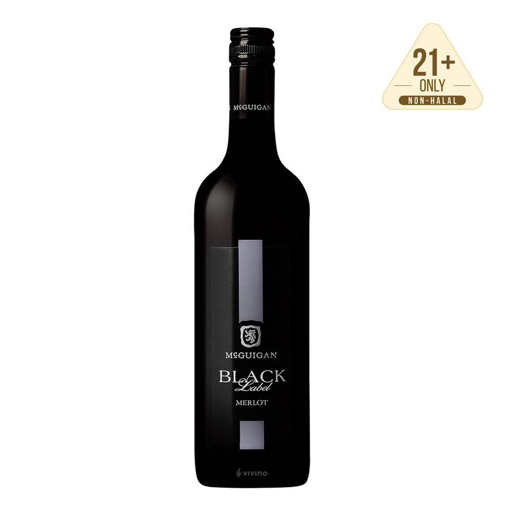McGuigan Black Label Merlot - Red Wine (750 ml) | Shopee Malaysia