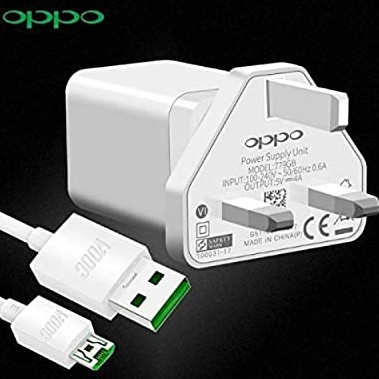 100% Original OPPO VOOC Flash Charger & VOOC USB Cable (VOOC Charger ...