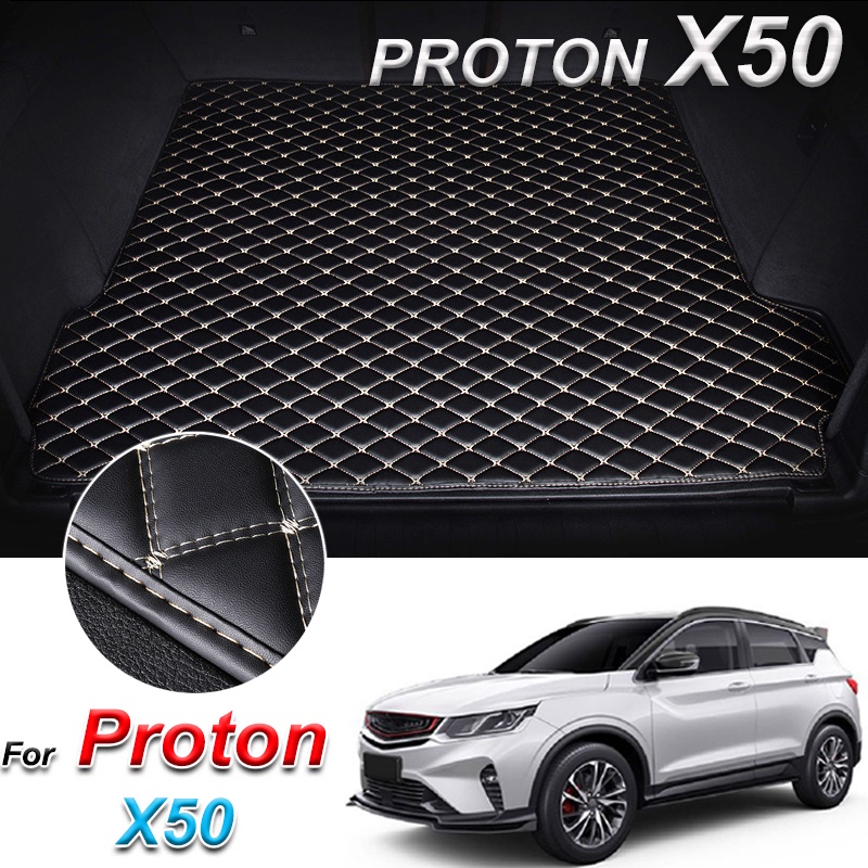 Proton X50 Rear Car Boot Cargo Compartment Carpet Leather Protector ...