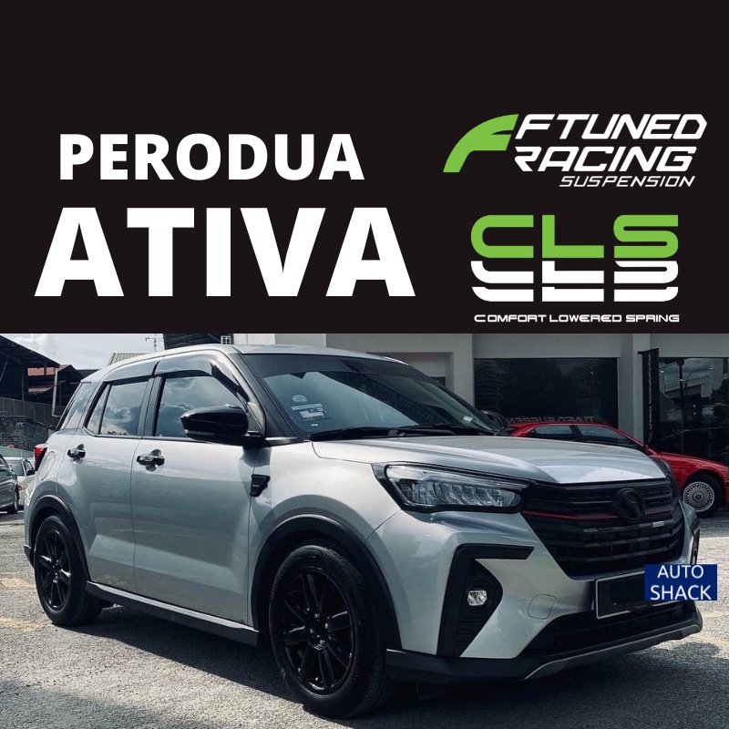 Perodua Ativa F Tuned CLS Series Comfort Lowering Spring Suspension ...