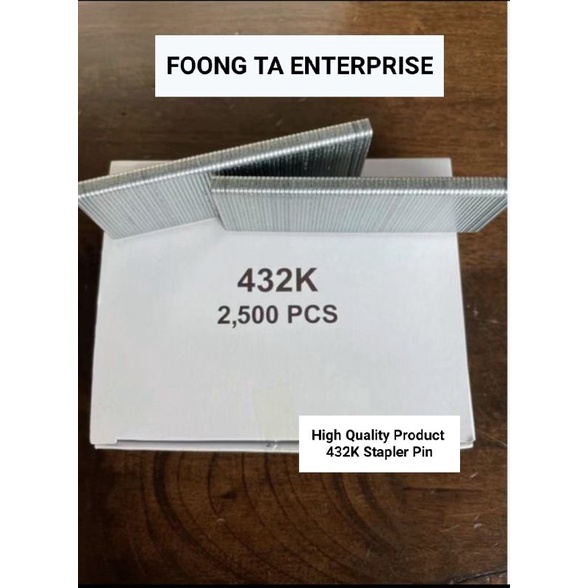 Stapler Pin Size: K432 (1box x 2,500pcs) | Shopee Malaysia