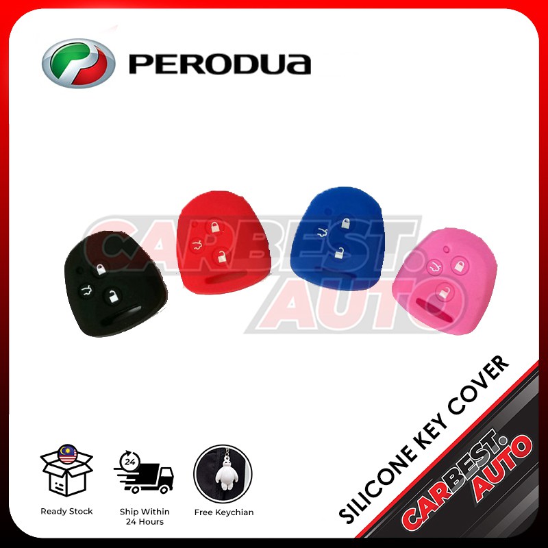 PERODUA All-New Axia 2023 / Bezza Key Start Remote Silicone Car Key ...