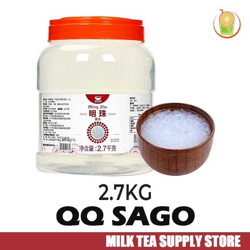 Crystal Boba QQ Sago Popping Boba Pearl For Milk Tea Dessert Bursting ...