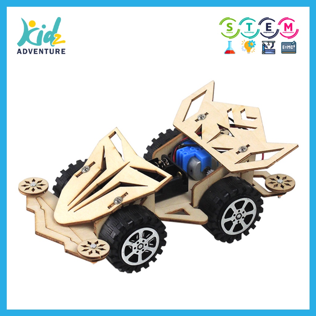 Kids Educational STEM Toys KIDZ Auto Racing Car (READY STOCK) | Shopee ...
