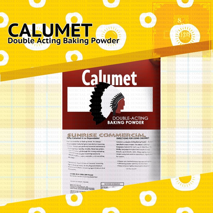 Calumet Double Acting Baking Powder 100g (RESEALABLE) | Shopee Malaysia