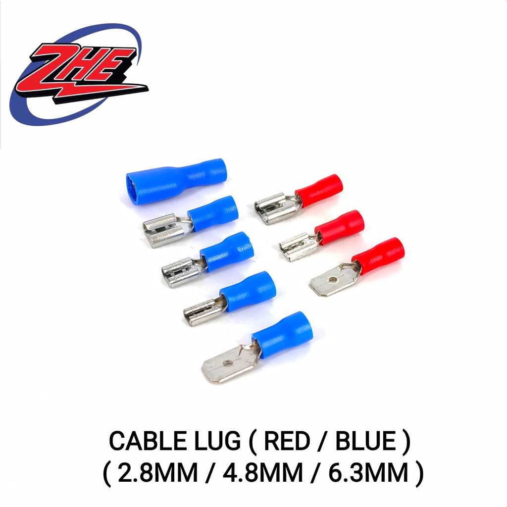 (1PC) 2.8MM 4.8MM 6.3MM FEMALE/MALE CRIMPING TERMINALS INSULATED SEAL ...