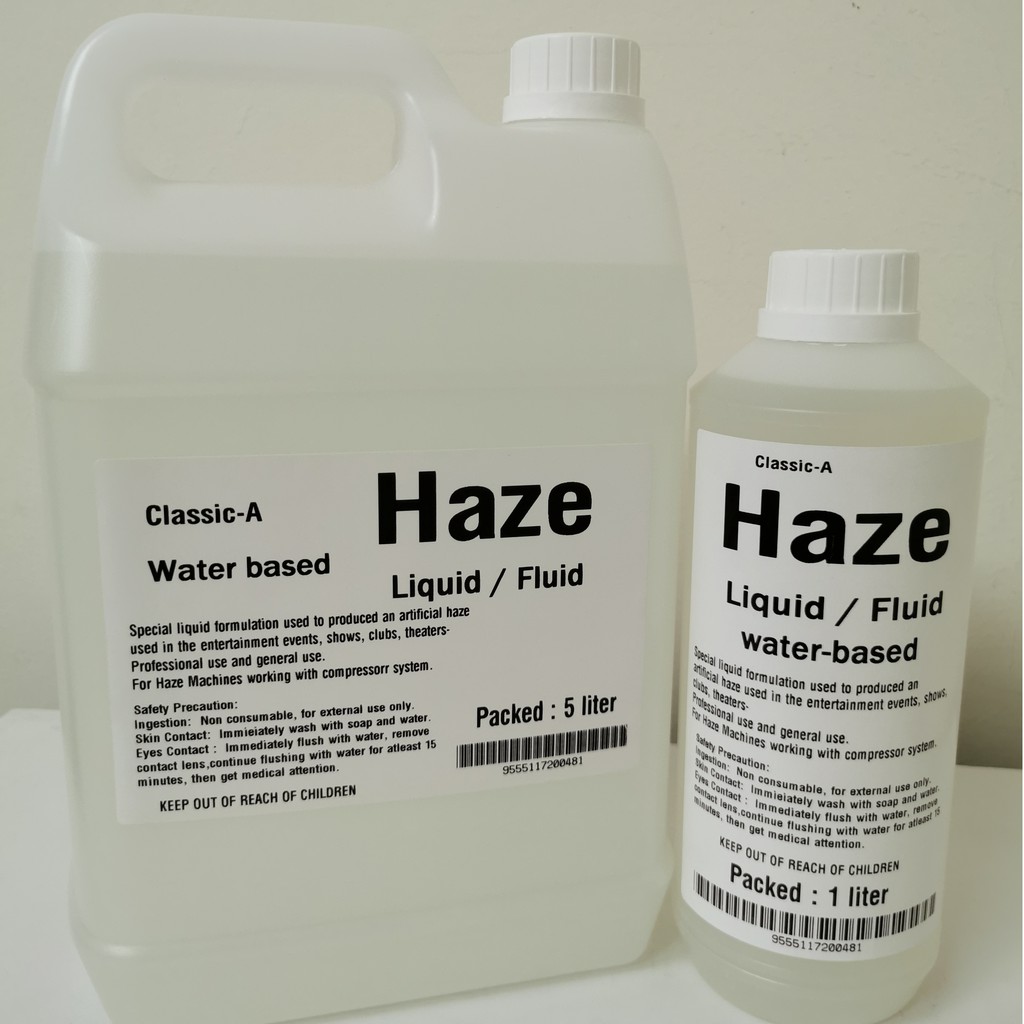 HAZE Liquid / Fluid ( Stage Haze Effect ) 5 liter | Shopee Malaysia