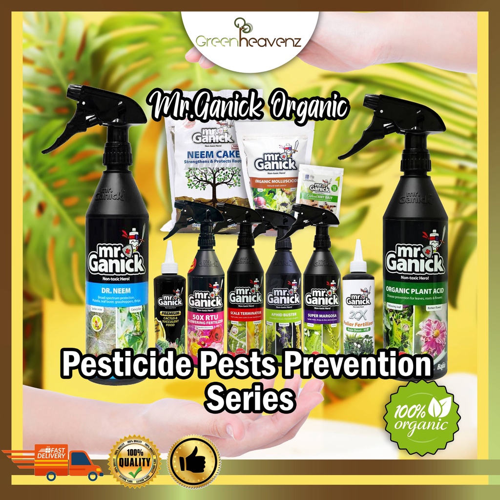 BABA Mr Ganick Dr. Neem Scale Terminator Super Margosa Racun Serangga ...