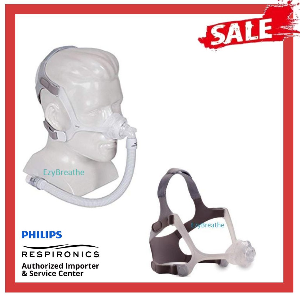 Philips Respironics Wisp Nasal Mask w/Headgear (Clear Frame and All ...