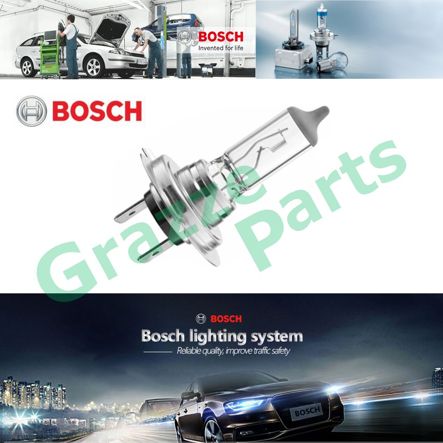 Original Bosch H7 12V 60/55W Halogen Light Car Bulb (71255) | Shopee ...