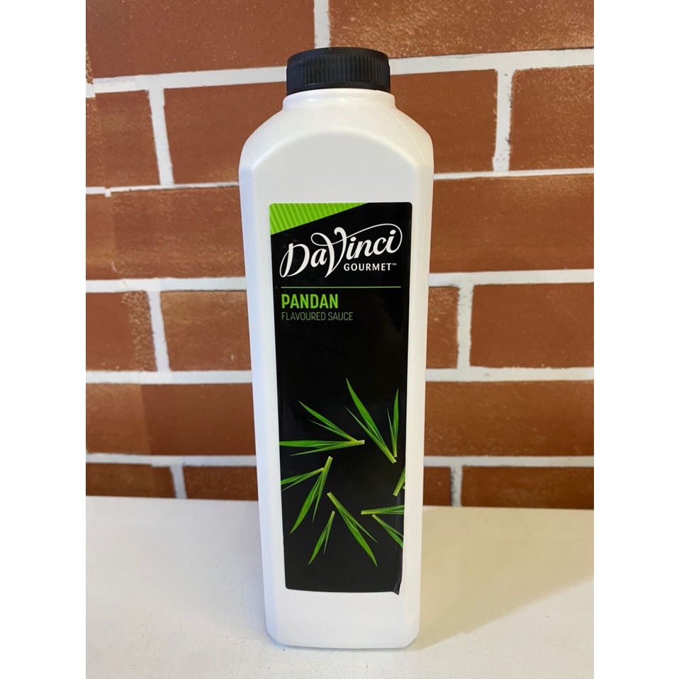 DaVinci - Pandan Beverage Mix Puree 1L 班兰混合饮料 Campuran Pandan Minuman ...