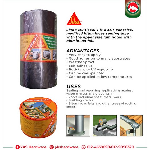 [READY STOCK] Sika® MultiSeal T - BITUMINOUS SEALING TAPE | Shopee Malaysia