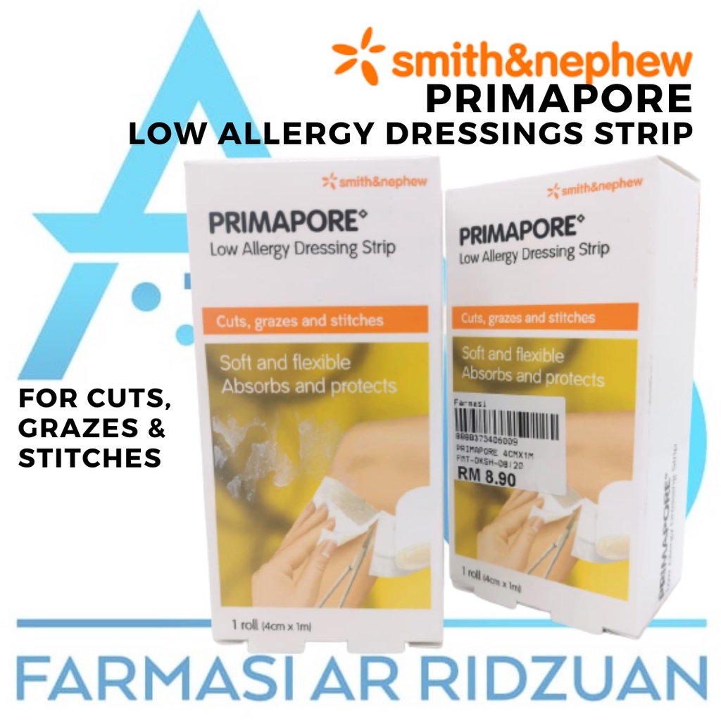 Primapore Low Allergy Dressing Strip | Shopee Malaysia